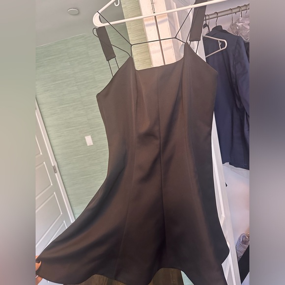 KEEPSAKE the Label | Dresses | Keepsake Brand Black Satin Cocktail ...